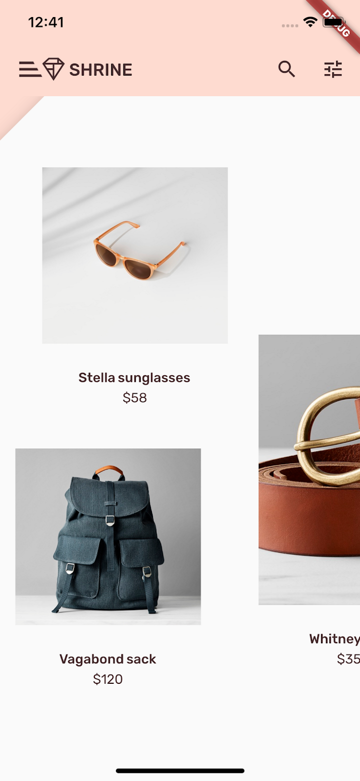 MDC-102 Flutter：Material 结构和布局 | Google Codelabs